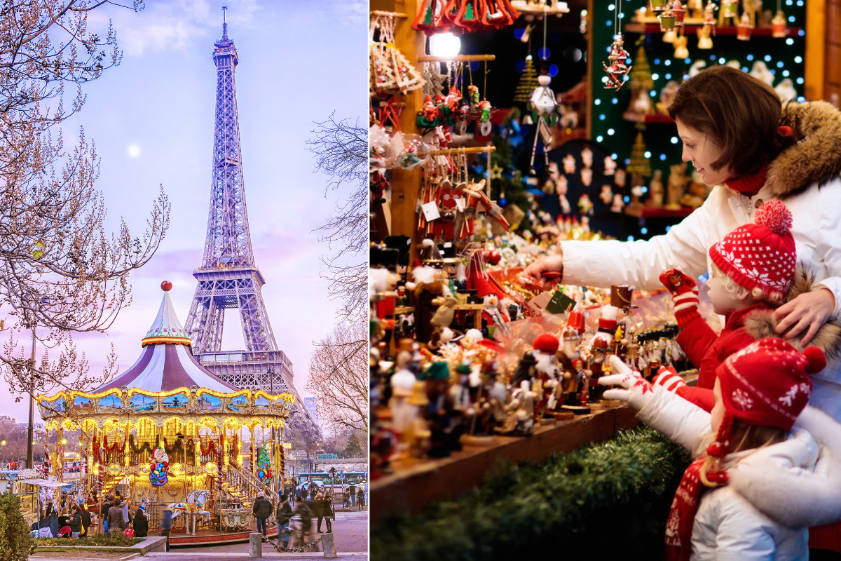 Découvre le fabuleux marché de Noël de la Tour Eiffel