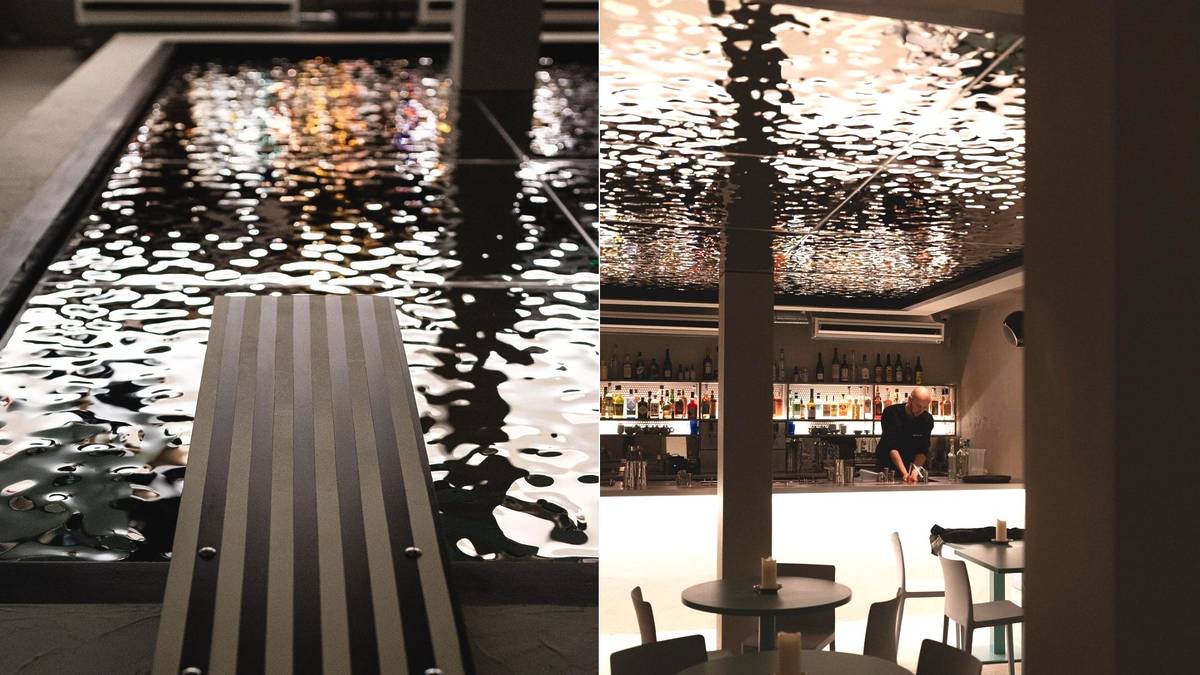 Bar caché Paris : un speakeasy avec une piscine au plafond