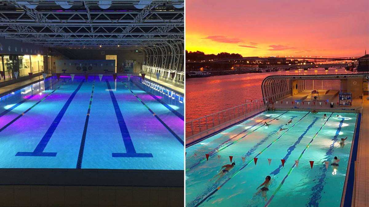 Indoor pools for swimming and relaxing in Paris