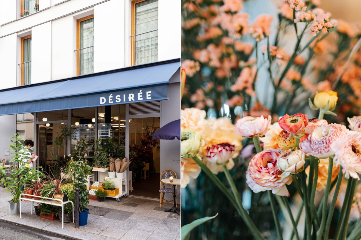 Insolite : On a testé le tout premier café fleuriste de Paris