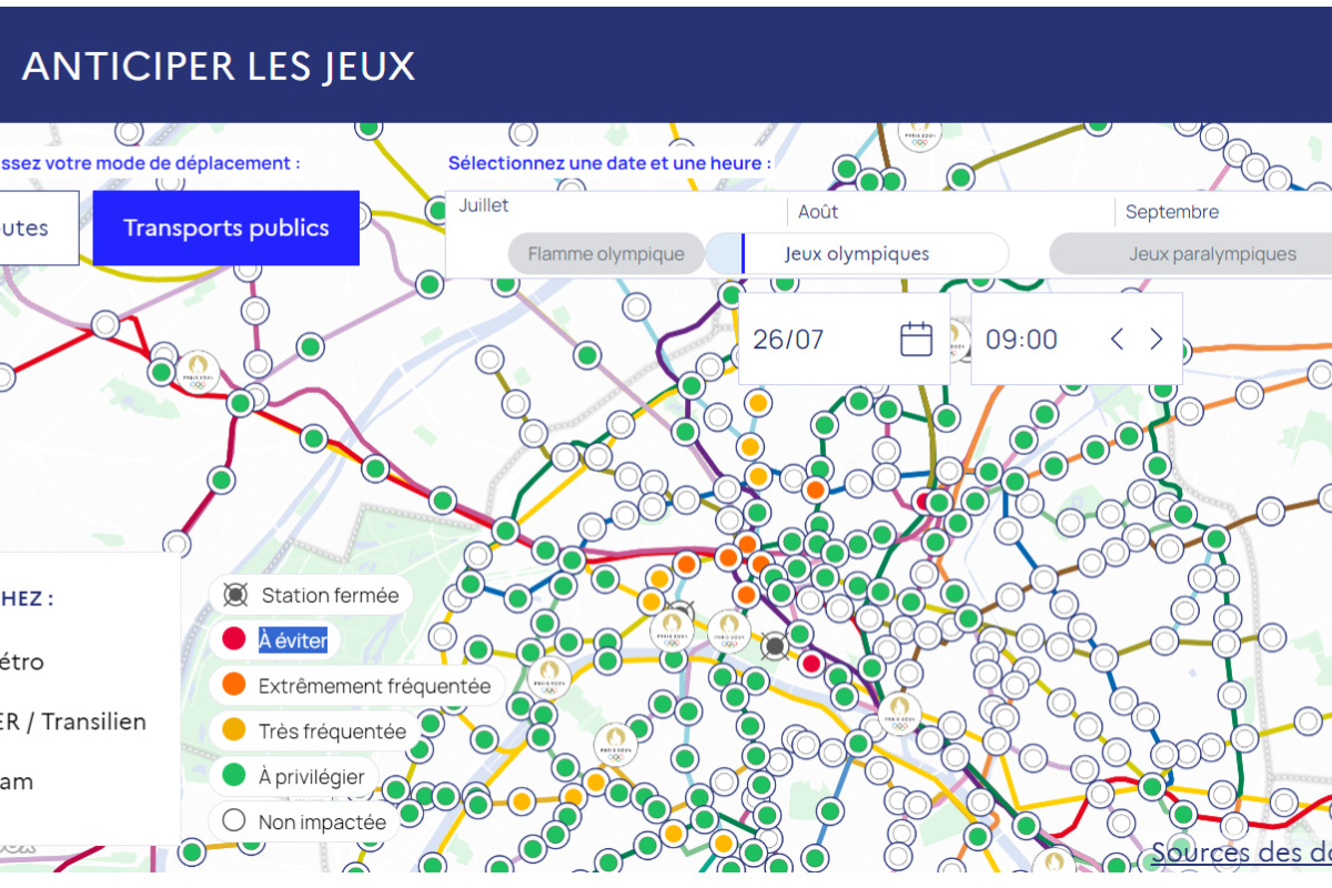 Olympic Games Paris 2024 Transport : The Card To Help You Get Around