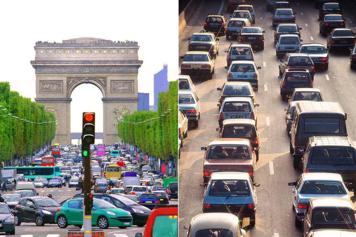 Paris était la ville avec le plus d'embouteillages au monde en mai