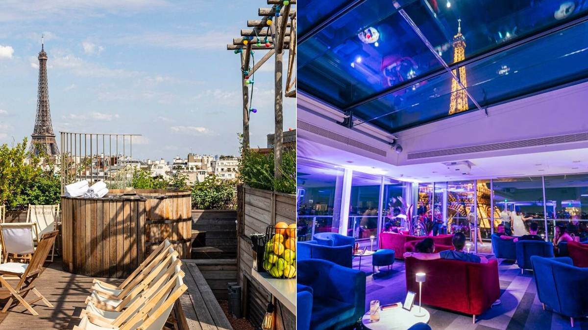 Les Rooftops avec vue imprenable sur la Tour Eiffel à Paris