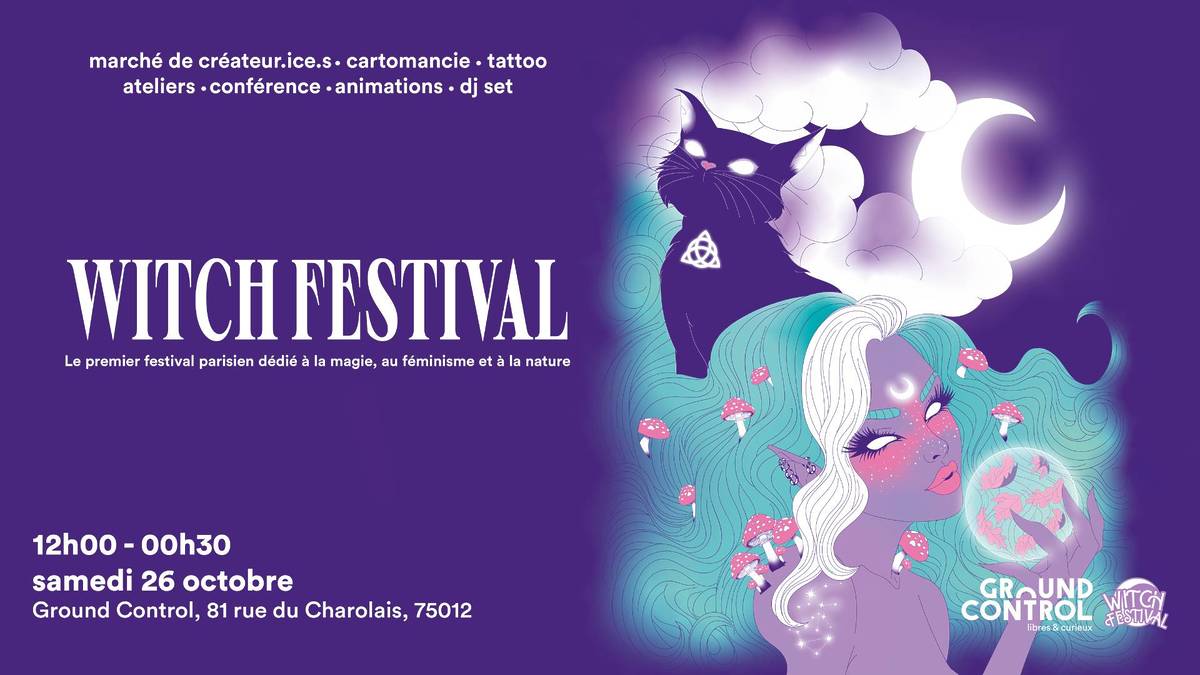 L'univers des sorcières célébré au premier Witch Festival à Paris
