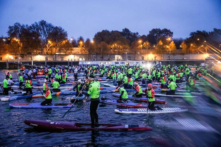 La Seine va accueillir la plus grande course de paddle du monde