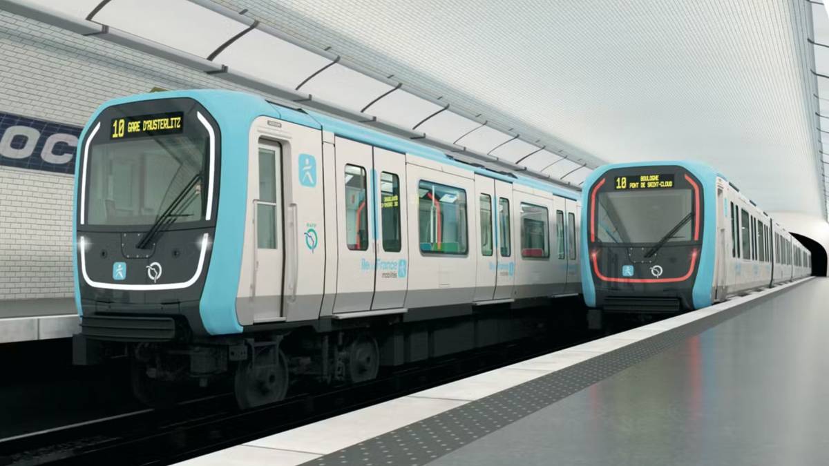 Future Paris Metro Trains Unveiled In Images