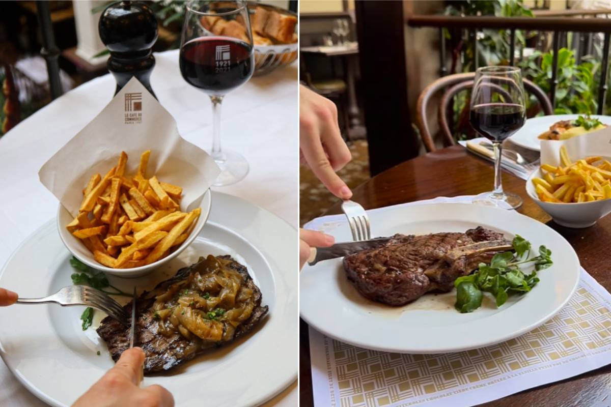 Here are the best places to eat steak frites in Paris!