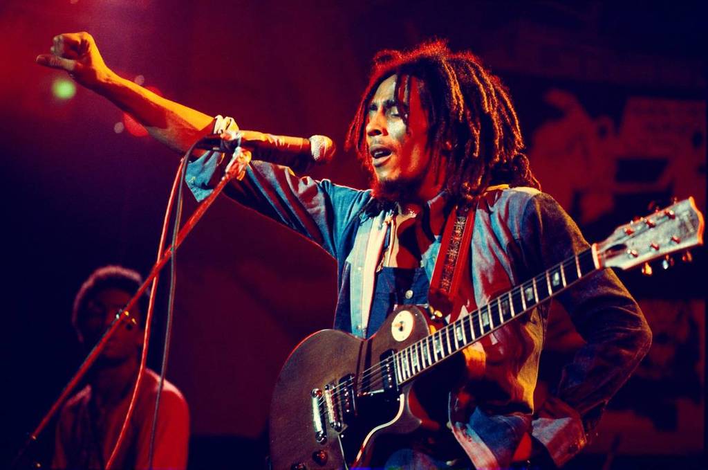An exhibition on Dennis Morris, Bob Marley's photographer