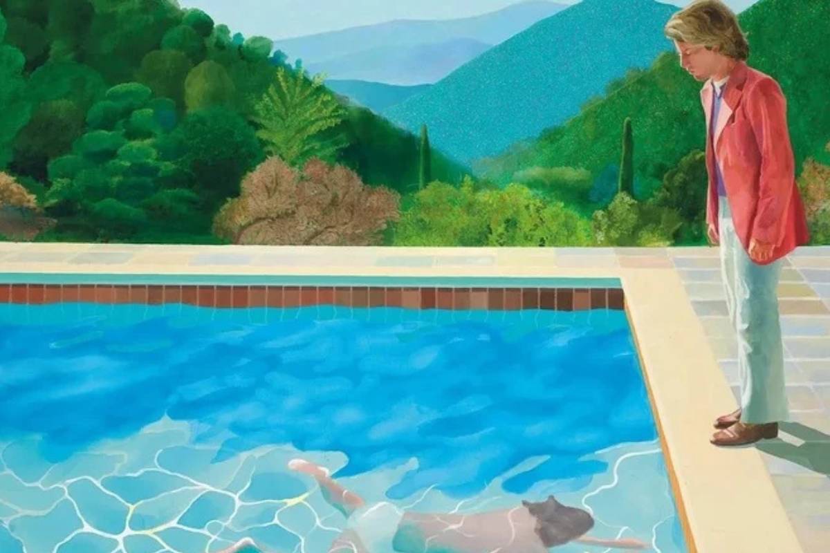 In april is er een prachtige tentoonstelling over David Hockney in Parijs