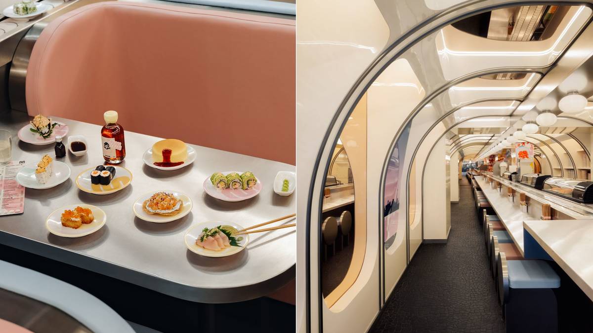 Kom aan boord van dit Shinkansen-stijl Matsuri restaurant