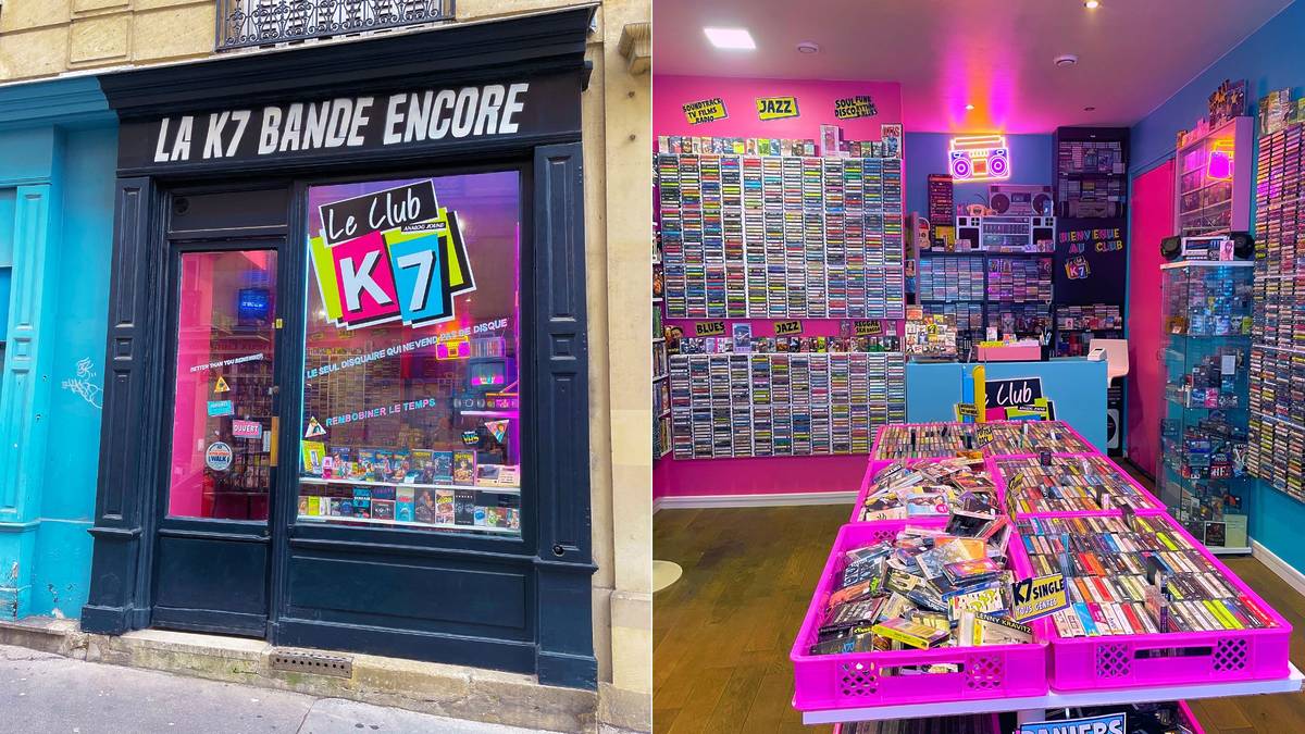 Club K7, la nouvelle boutique où les cassettes audio sont reines