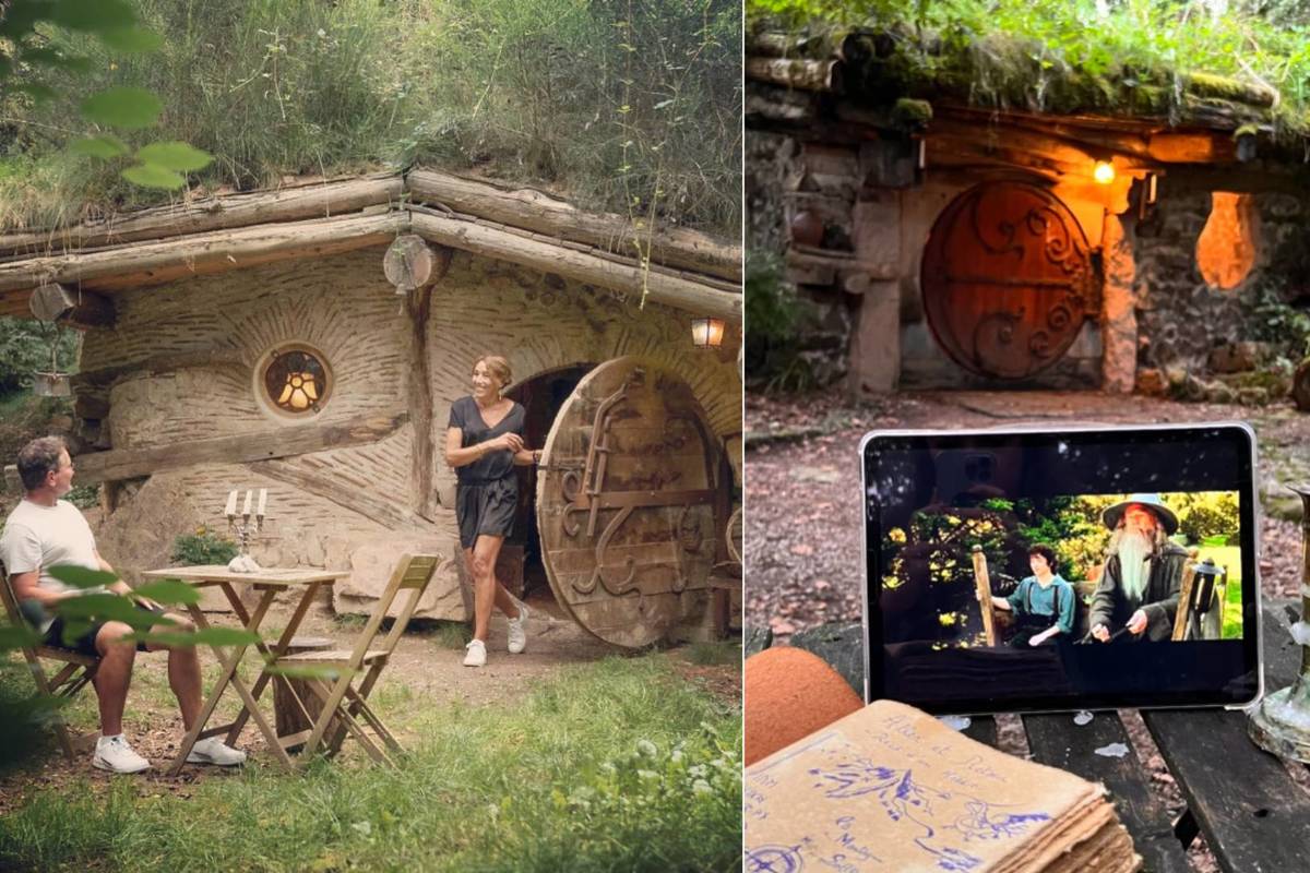 Il existe une maison de hobbit à 3h de Paris (vous pouvez y dormir)