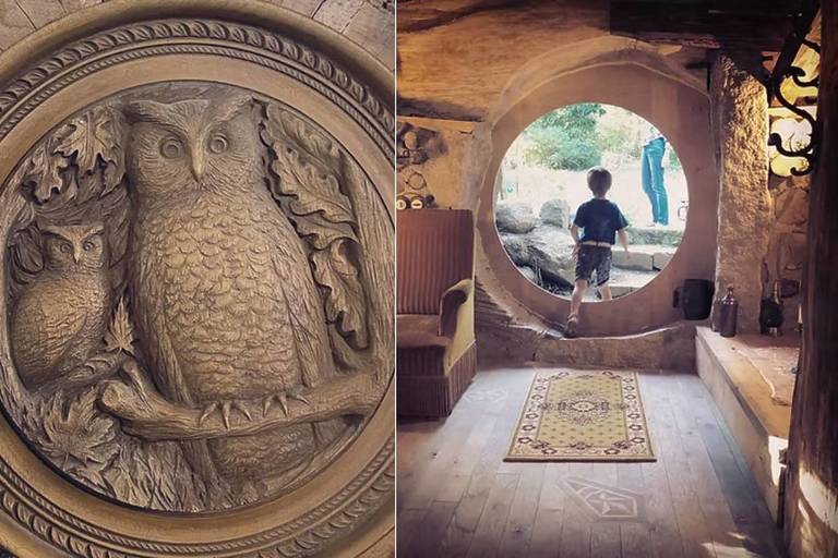There's a hobbit house 3 hours from Paris (you can sleep there)