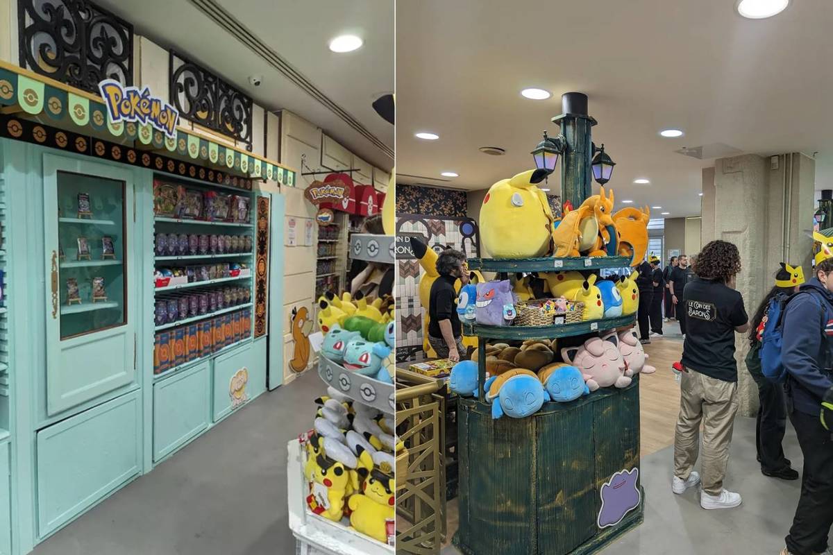 The first Pokémon boutique has just opened in Paris - it's sublime!