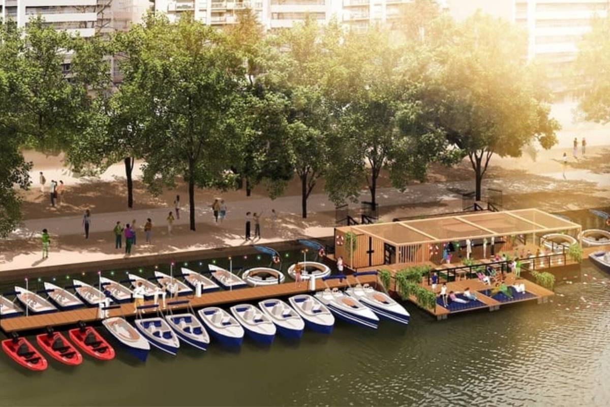 At the end of April, this floating bar will open in Paris (and you'll ...