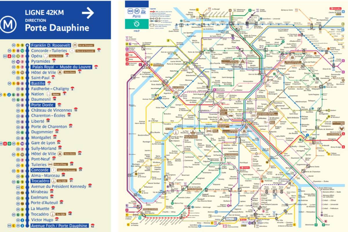 Maratona: la metropolitana di Parigi vi offre una linea di 42 km...