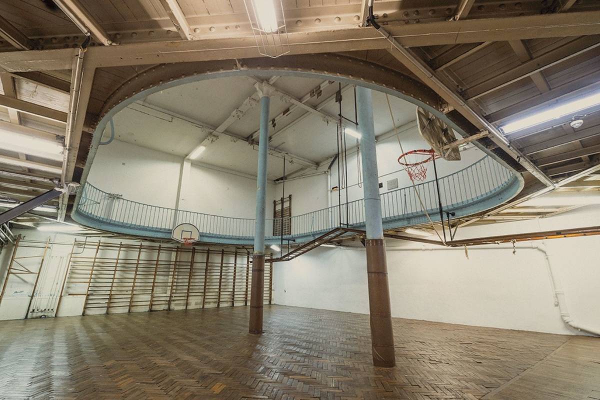 The oldest basketball court in the world is in Paris