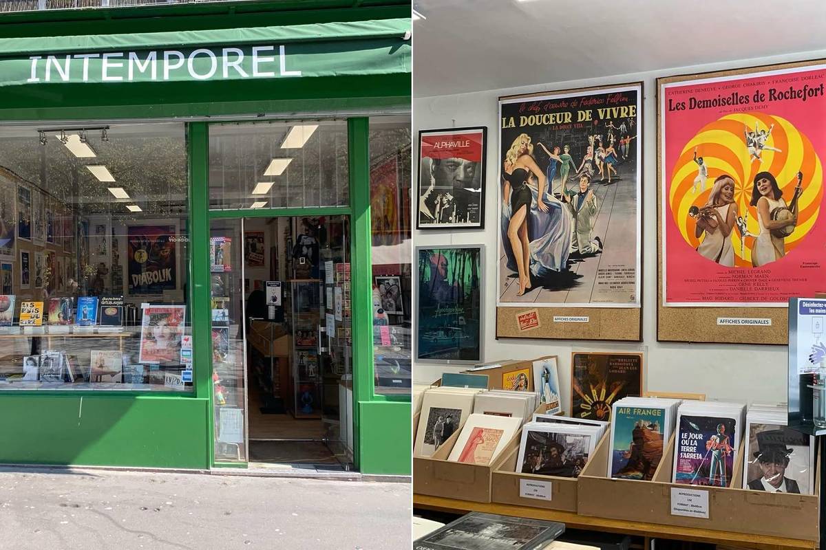 Esta loja escondida em Paris vende cartazes de filmes raros e originais ...