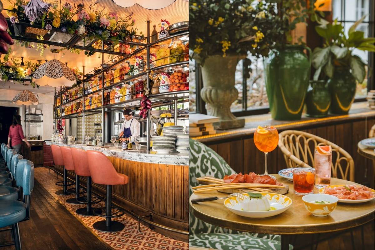 Ce resto sur 4 étages est le plus beau restaurant italien de Paris
