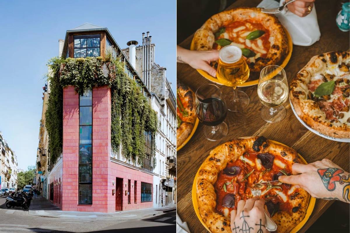 This 4-storey restaurant is the most beautiful Italian restaurant in Paris