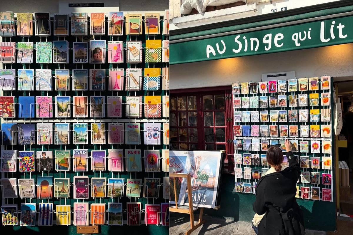 This Paris souvenir store is over 100 years old