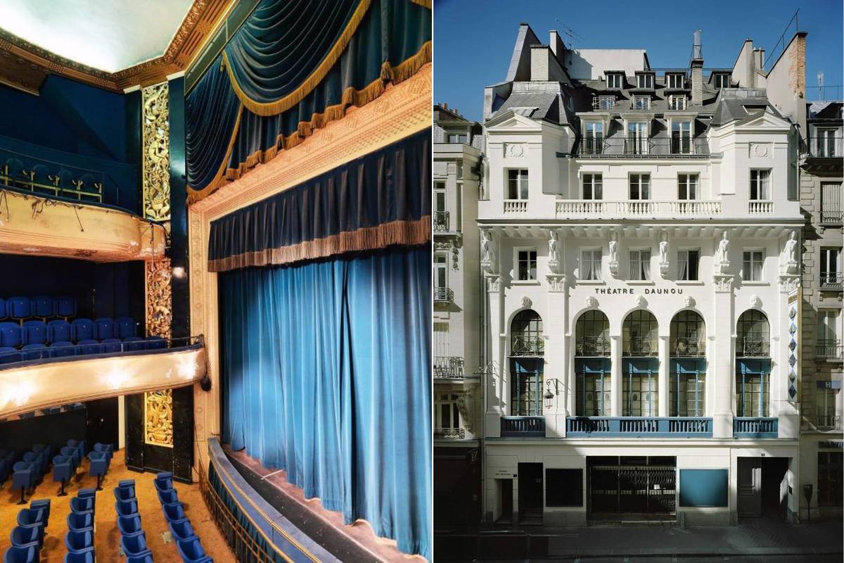 Paris' only blue theater to reopen soon...