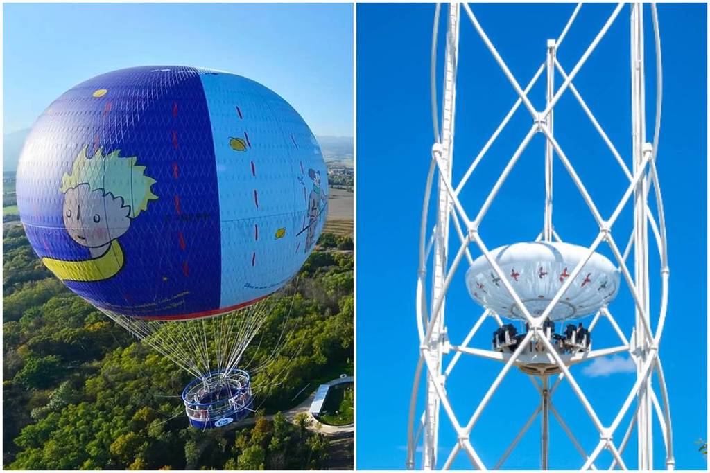 Parc d'attractions Le Petit Prince : le premier parc aérien au monde