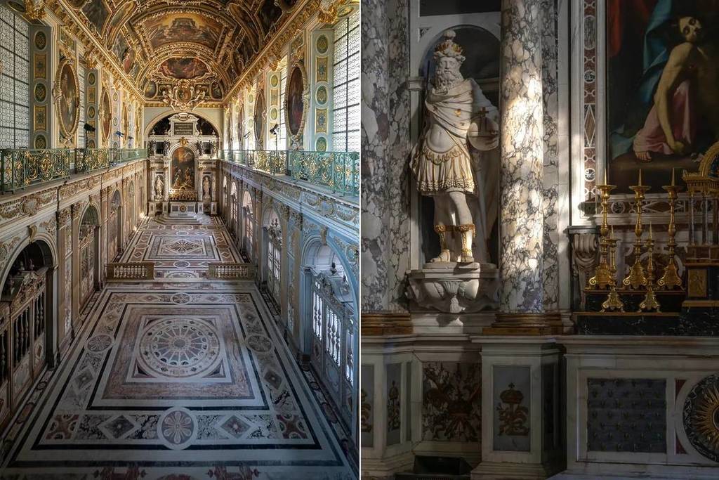 Deze koninklijke kapel, op 1 uur van Parijs, is een van de mooiste in ...