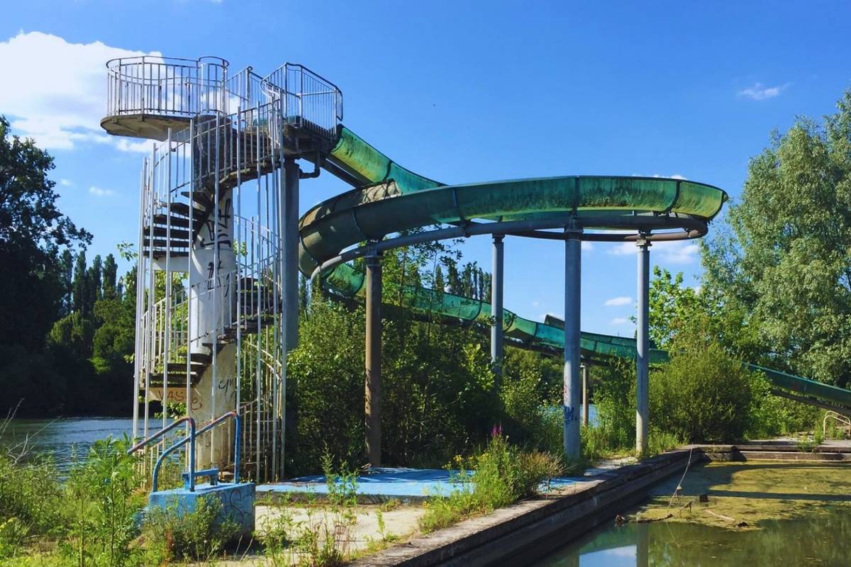 This abandoned water park is an urban exploration paradise