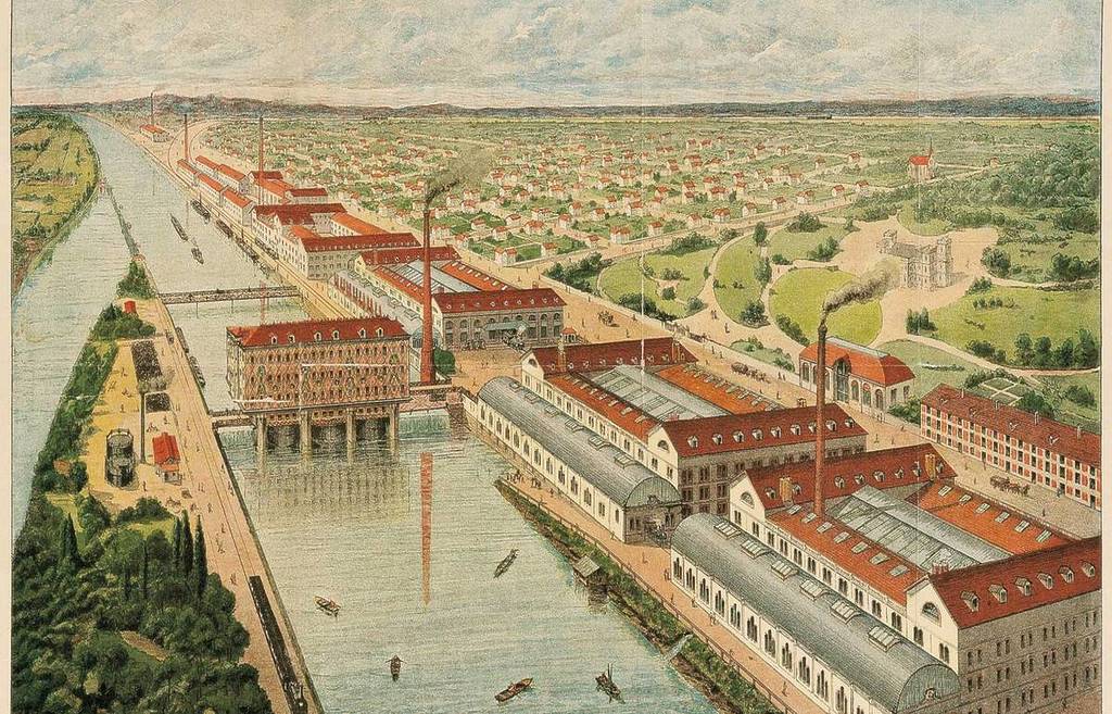 Cité ouvrière Menier in Noisiel, discover the chocolate village