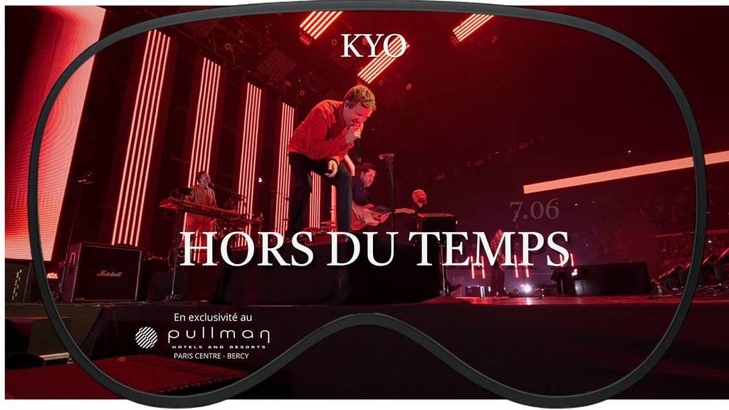 L’expérience immersive de la rentrée, au cœur du concert de KYO
