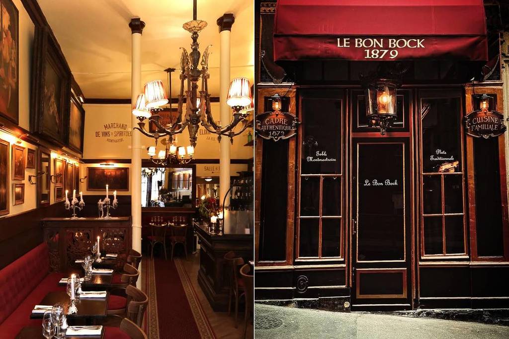 In Paris, this old Montmartre restaurant opened over 100 years ago as ...