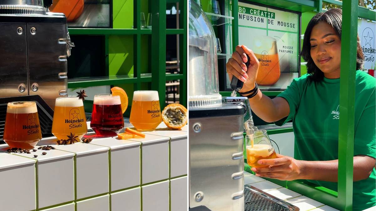 Heineken® Studio révèle la première bière à l’infusion de mousse
