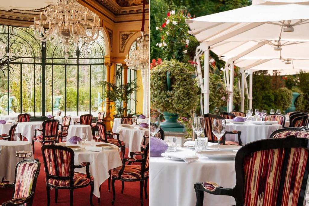 At the gateway to Paris, this Belle Époque restaurant with its Gustave ...