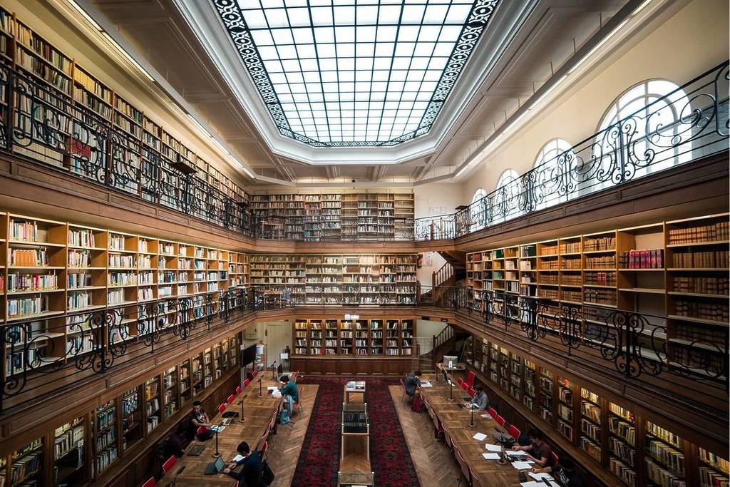 Just a stone's throw from the Luxembourg Gardens, this hidden library ...