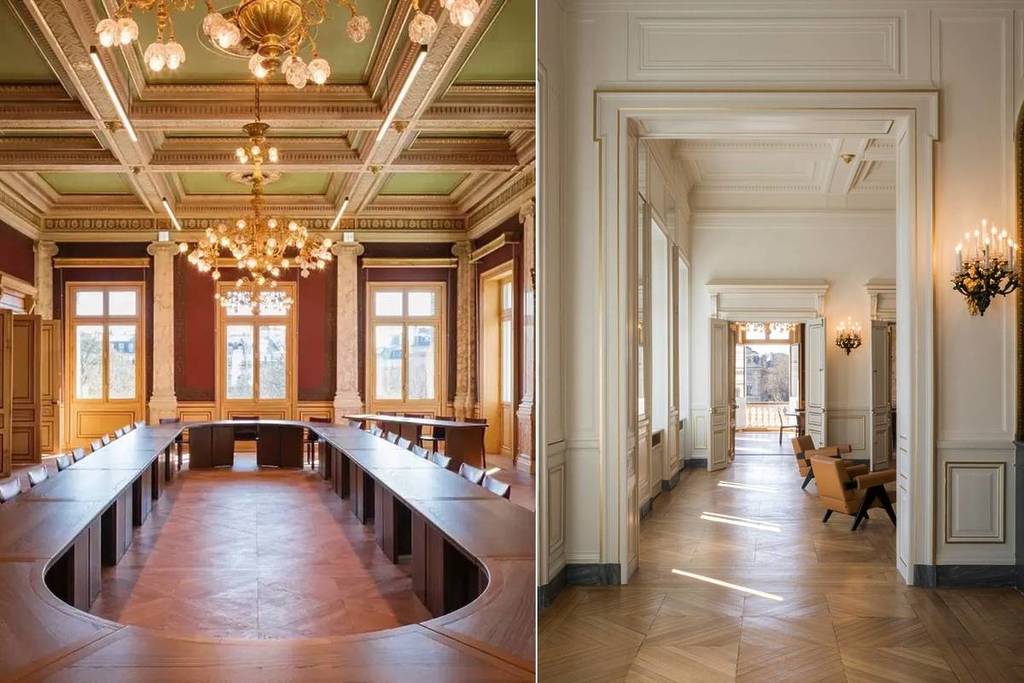 À Paris, ce somptueux palais haussmannien de 3 000 m² rouvre ses portes ...