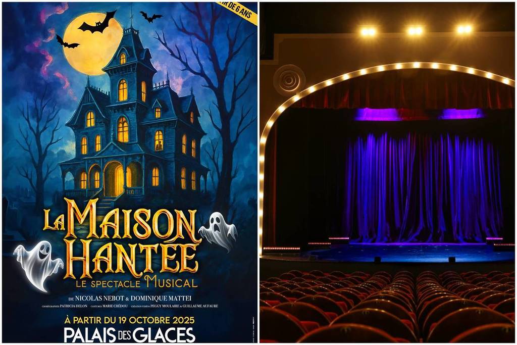 À Paris, ce superbe théâtre à la façade Art Déco autrefois recouvert de ...