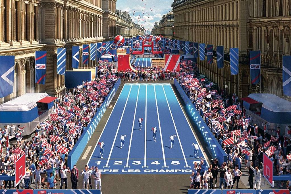 Ce week-end, la rue de Rivoli se transforme en "boulevard du sport ...