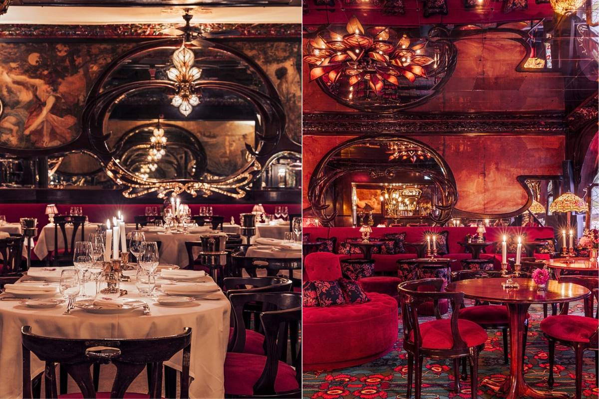 Maxim's, the world's most famous restaurant, an Art Nouveau jewel