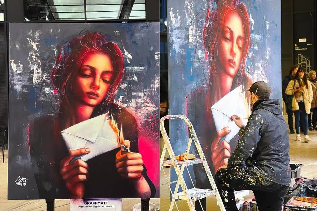 París acoge una exposición gratuita de arte callejero en una joya de edificio