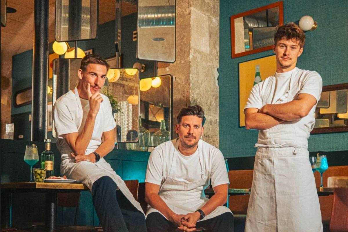Quentin, Charlie and Charles from Top Chef open La Planque for a ...