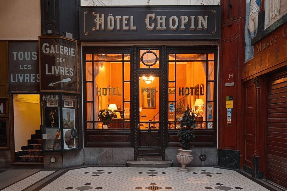 The oldest hotel in Paris is tucked away at the end of a covered ...