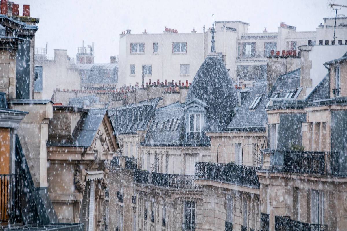 New cold snap and snow in Paris: why could a "polar vortex" hit the ...
