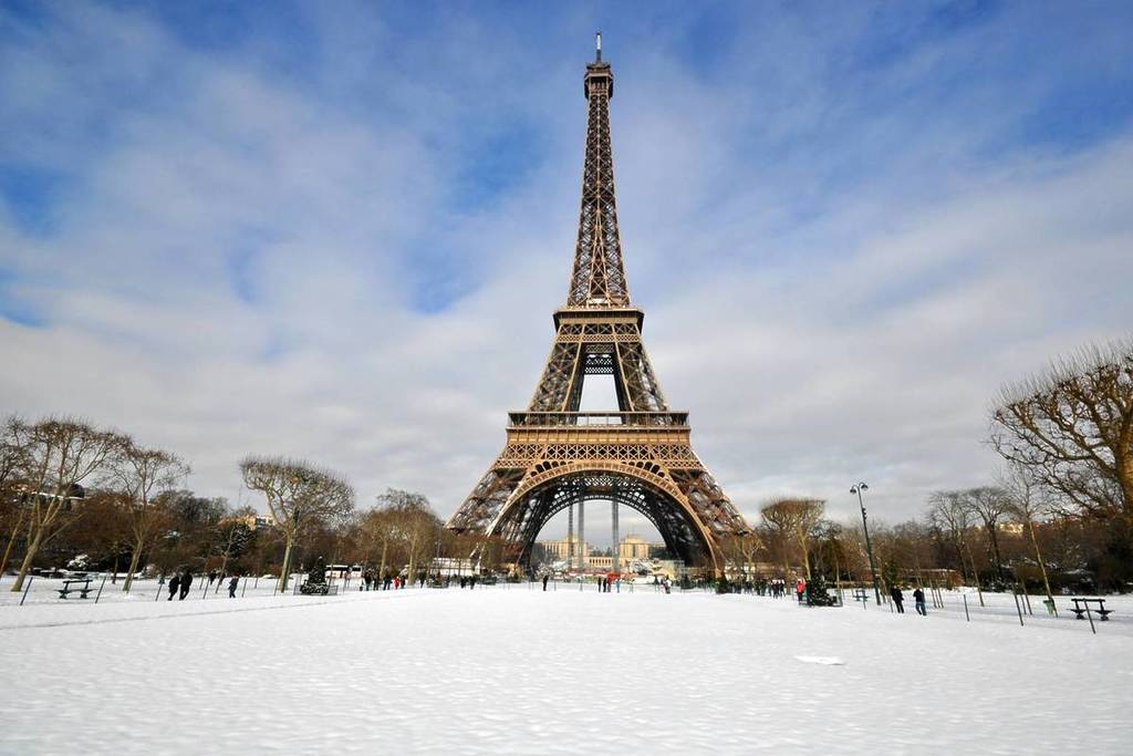 We finally know when the snow will hit Paris and the Ile-de-France ...