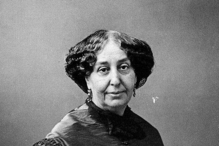 George Sand em breve no Panthéon, por ocasião do 150ᵉ aniversário