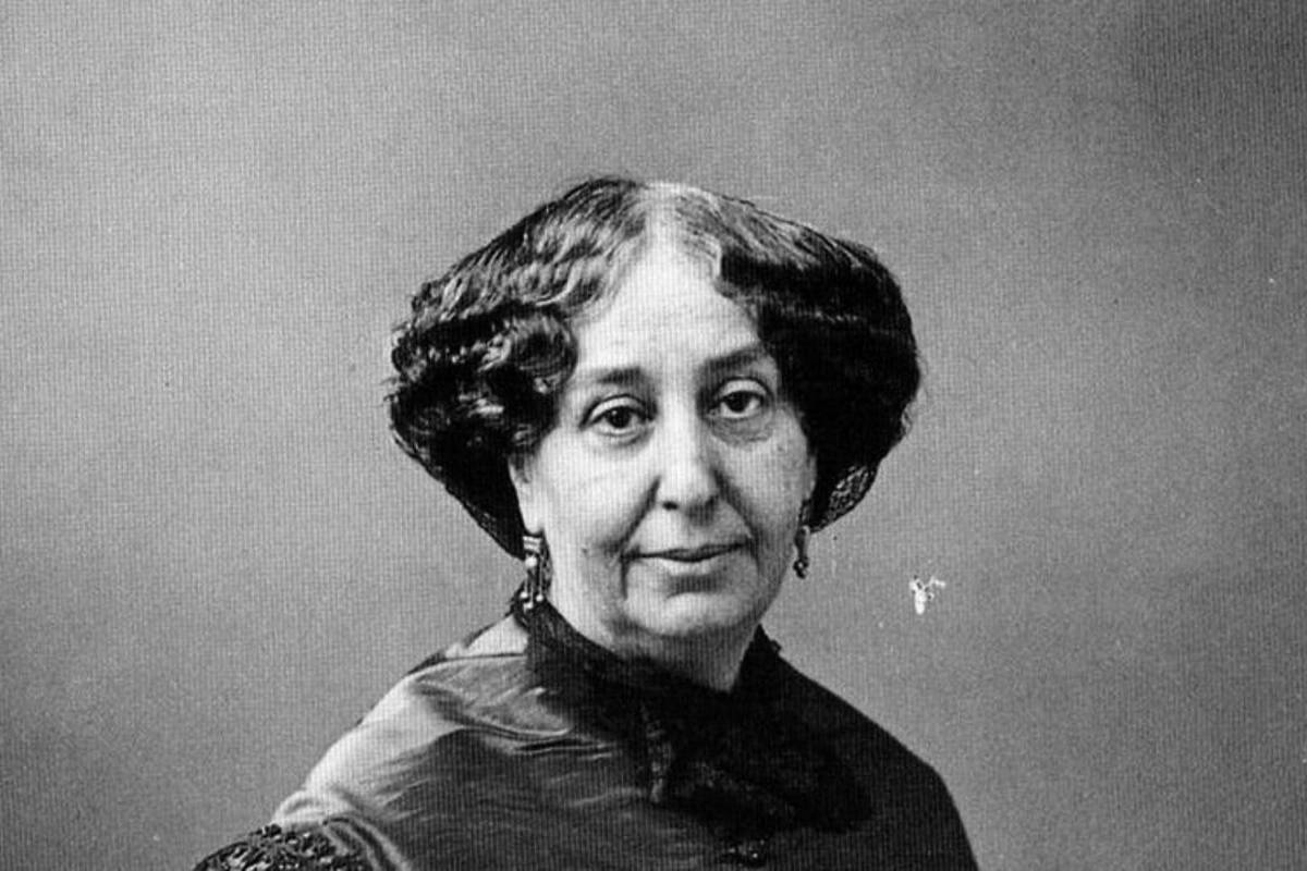 George Sand pronto en el Panteón, con motivo del 150ᵉ aniversario