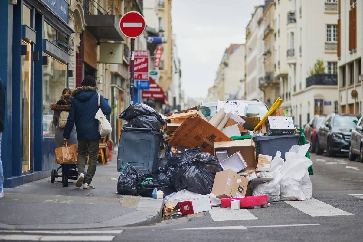 Paris auf Platz 5 der schmutzigsten Städte der Welt: Müll, Ratten ...