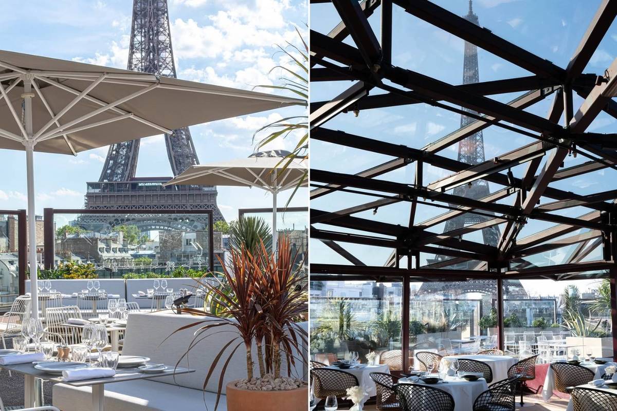 Élu le plus beau rooftop de France, ce toit-terrasse face à la Tour ...