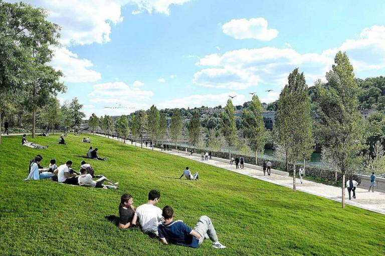 A las puertas de París, este nuevo parque de 1,5 hectáreas, escondido ...