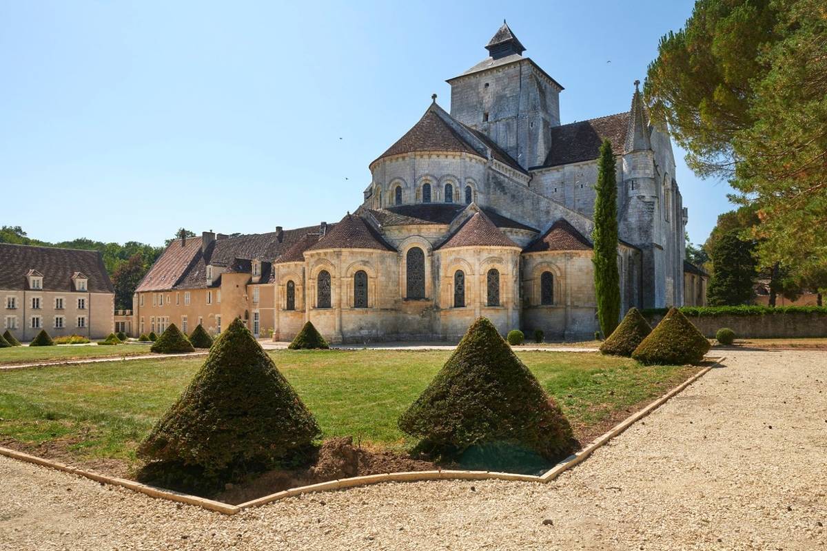This Romanesque abbey was built almost 1,000 years ago.